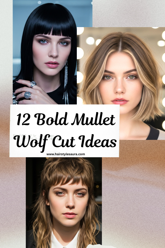 12 Bold Mullet Wolf Cut Ideas Women Are Loving Right Now