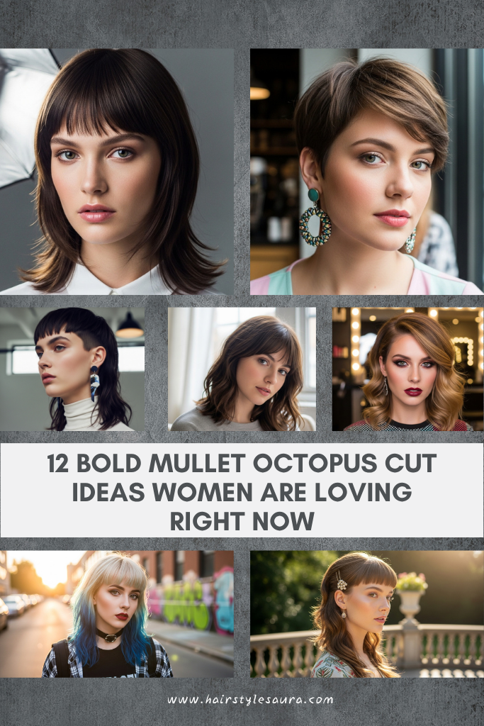 12 Bold Mullet Octopus Cut Ideas Women Are Loving Right Now