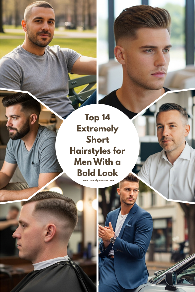 Top 14 Extremely Short Hairstyles for Men With a Bold Look