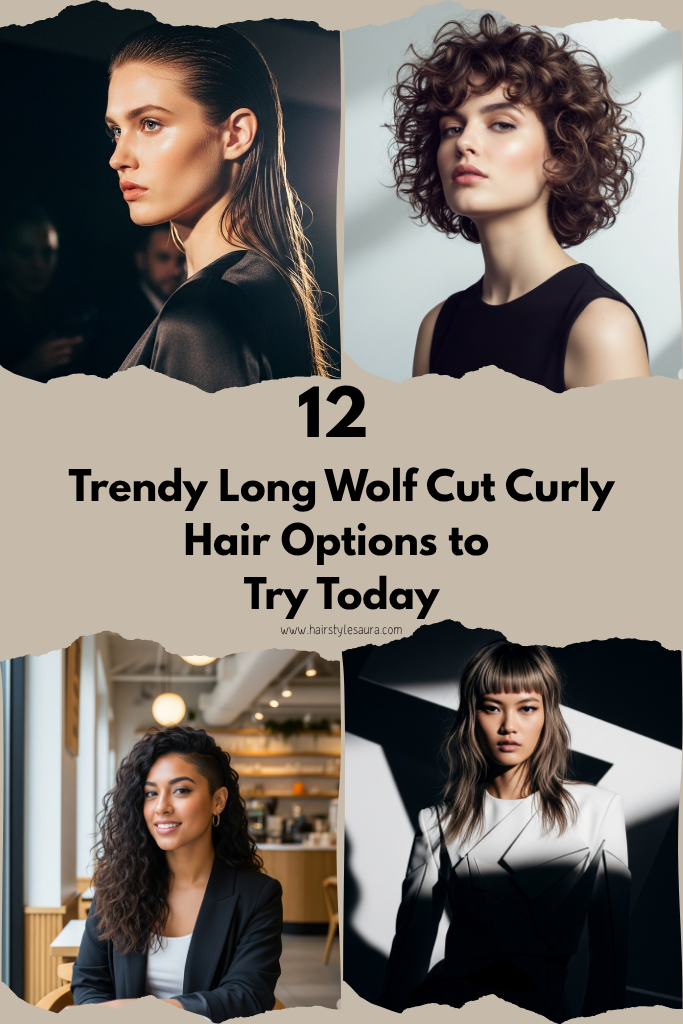 12 Trendy Long Wolf Cut Curly Hair Options to Try Today
