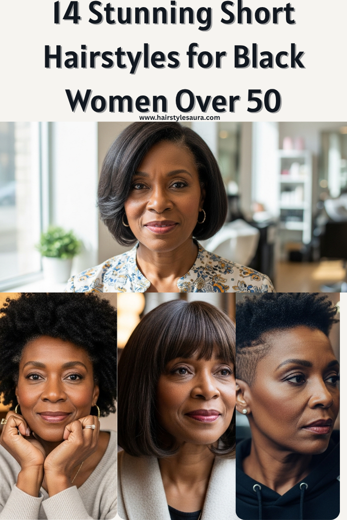 14 Stunning Short Hairstyles for Black Women Over 50