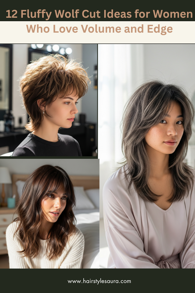 12 Fluffy Wolf Cut Ideas for Women Who Love Volume and Edge